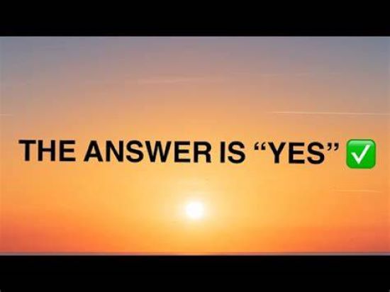 The Answer is Yes! | Kristi's Morning Devotional